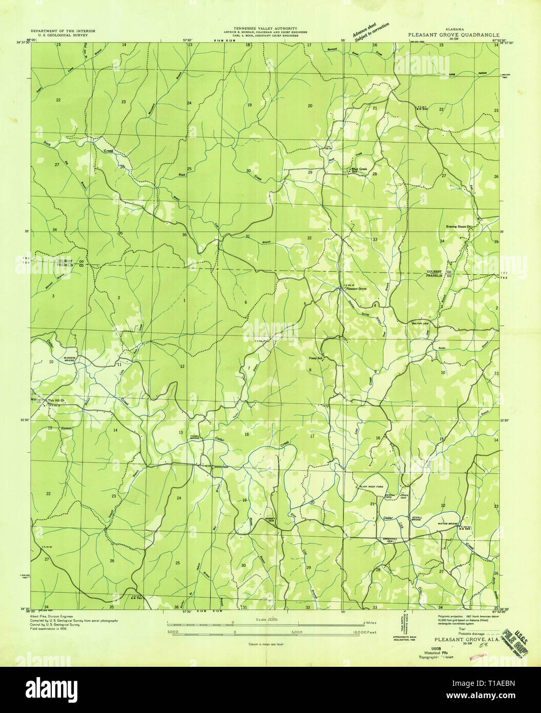 Map of pleasant grove hi-res stock photography and images - Alamy