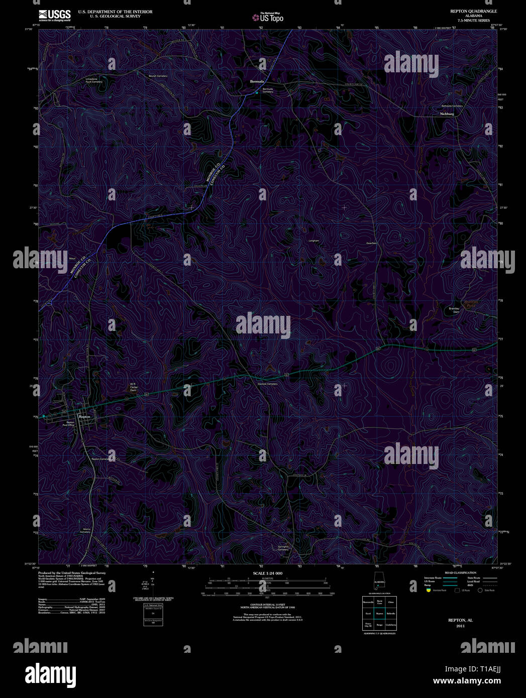 Repton map hi-res stock photography and images - Alamy