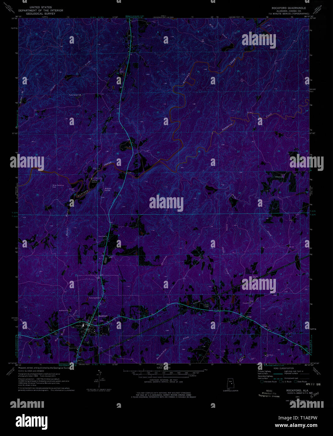 Rockford map hi-res stock photography and images - Alamy