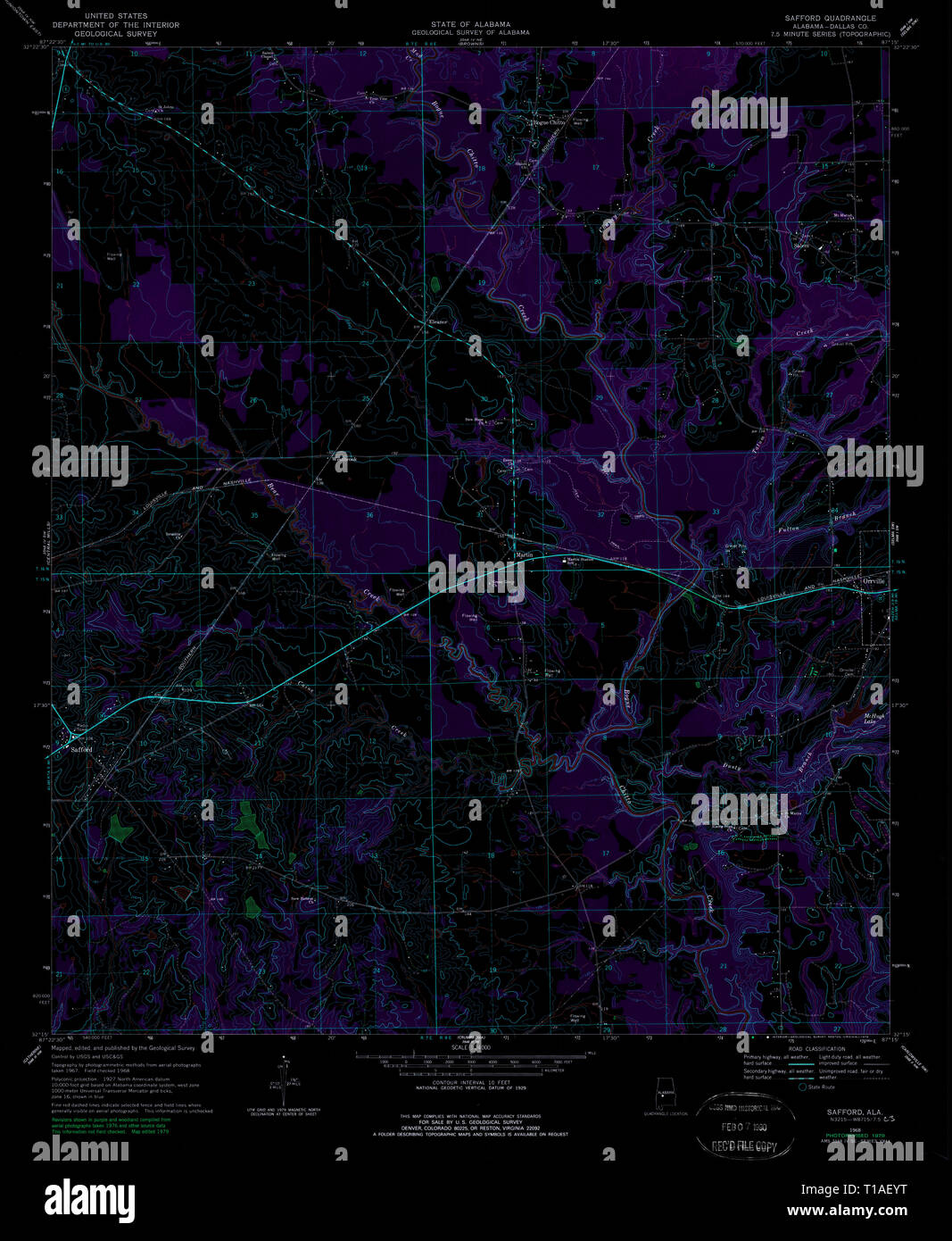 Map of safford hi-res stock photography and images - Alamy