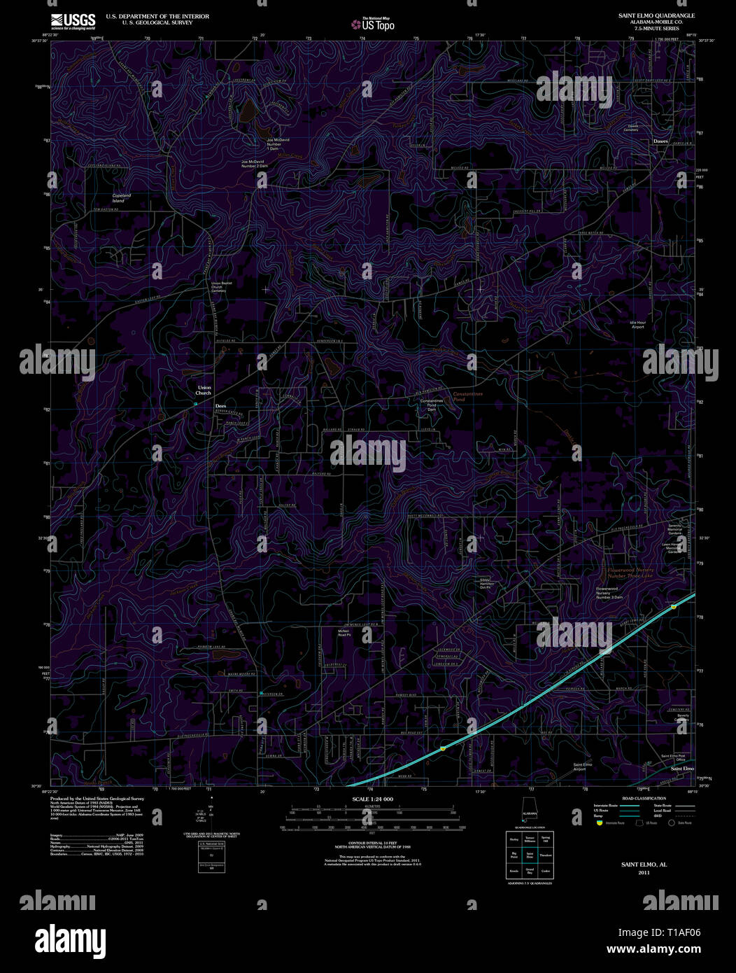 Map of elmo hi-res stock photography and images - Alamy
