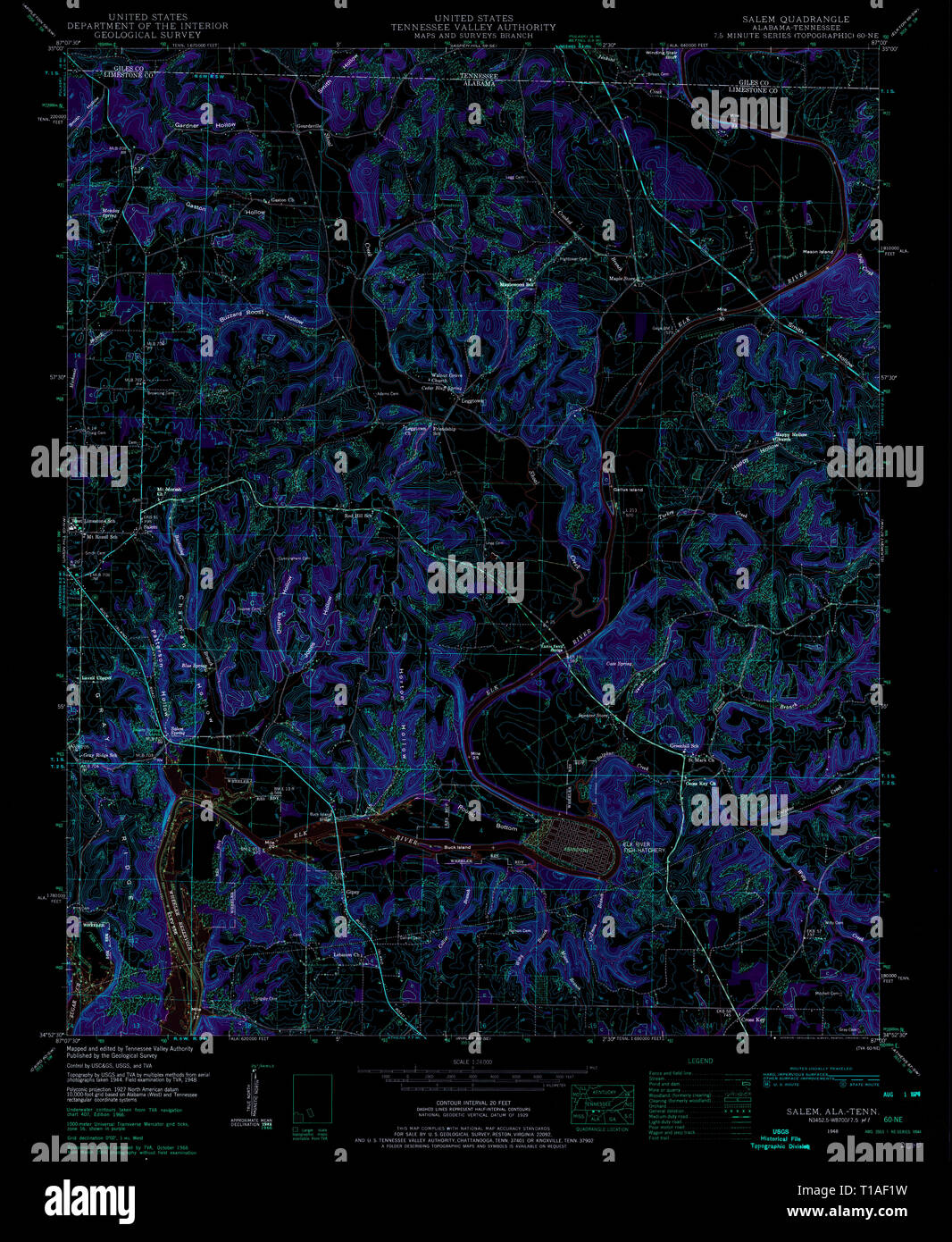 Historical map of salem hi-res stock photography and images - Alamy