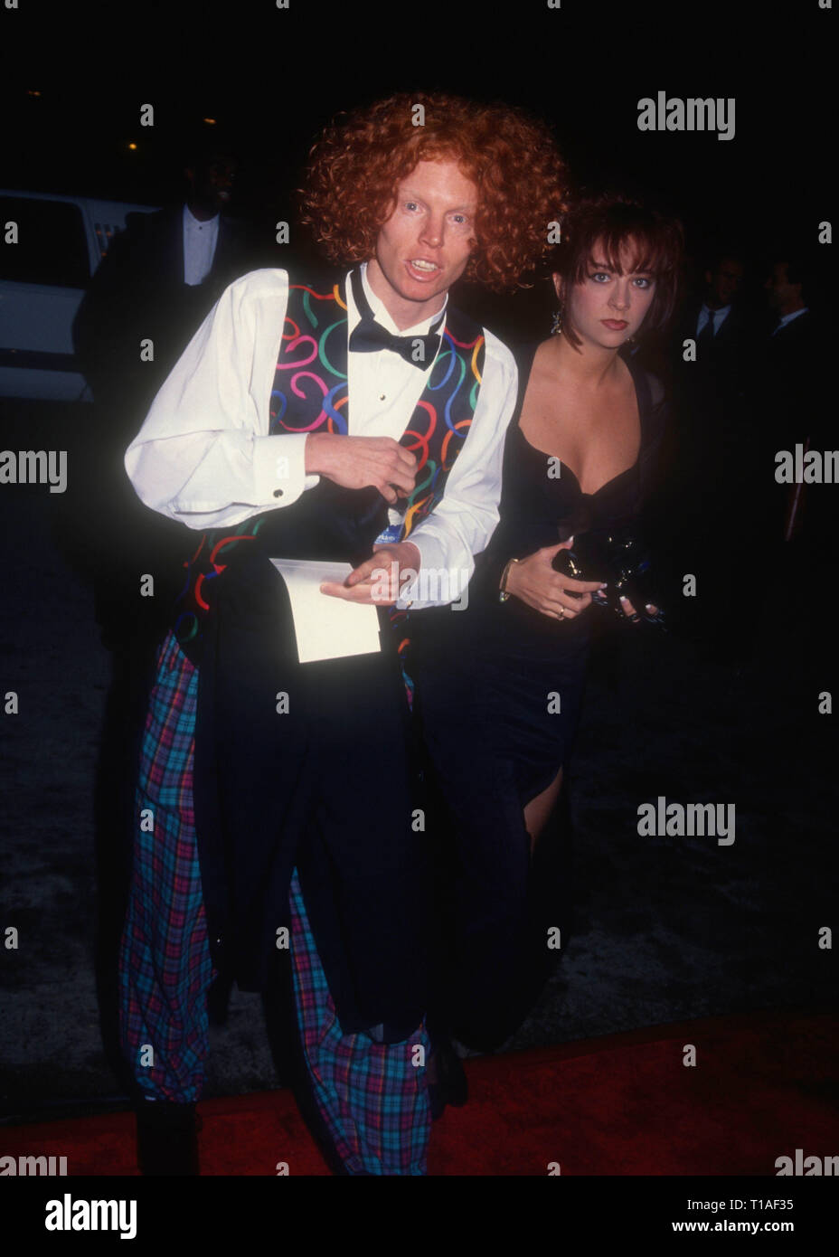 LOS ANGELES, CA - MARCH 6: Comedian Carrot Top, aka Scott Thompson ...
