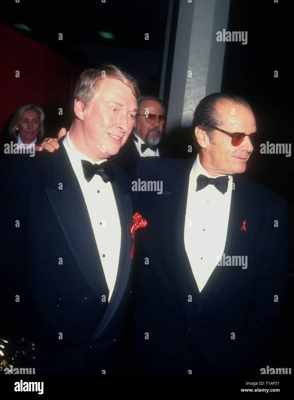 LOS ANGELES, CA - MARCH 6: (L-R) Director Mike Nichols and actor Jack ...