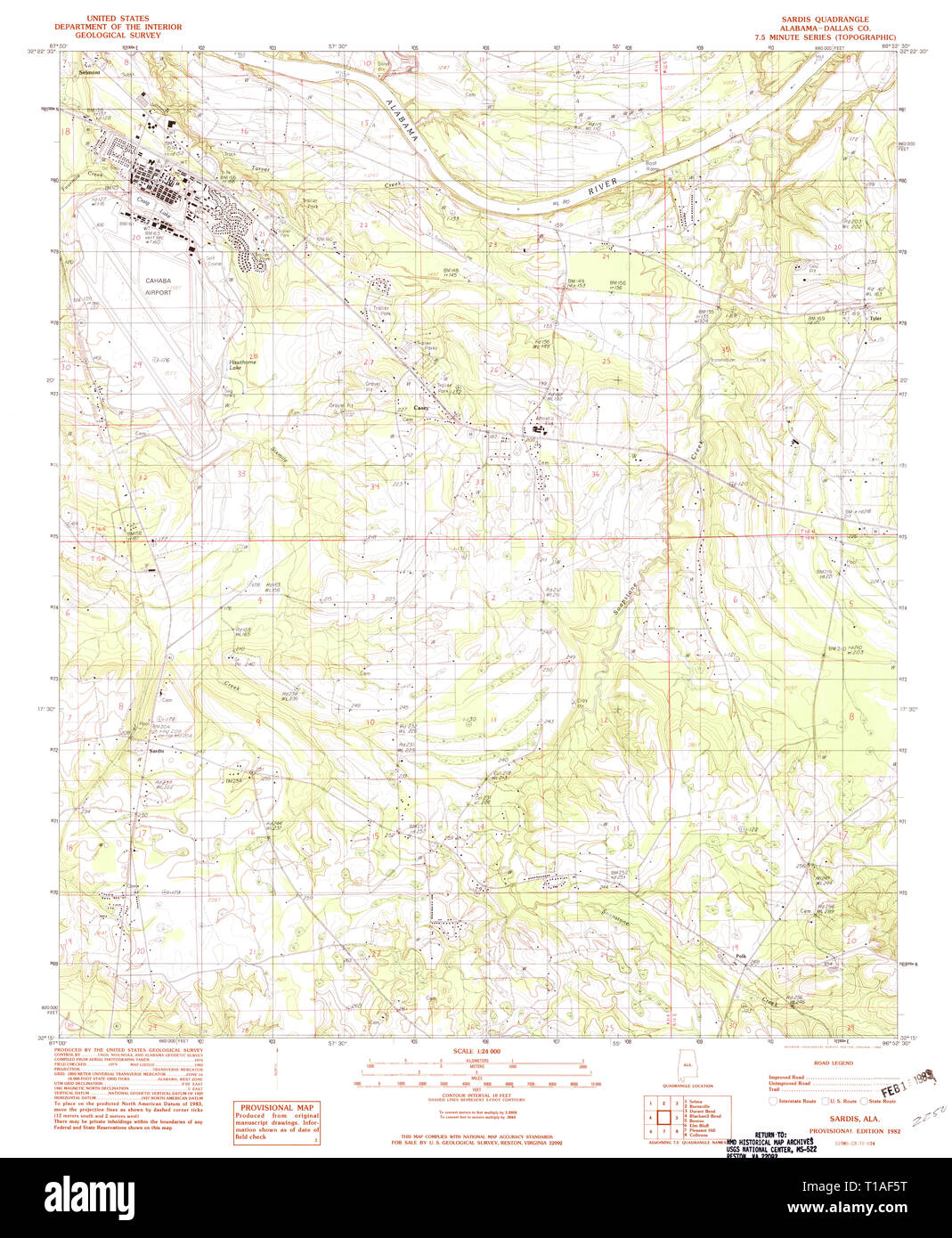 Map of sardis hi-res stock photography and images - Alamy