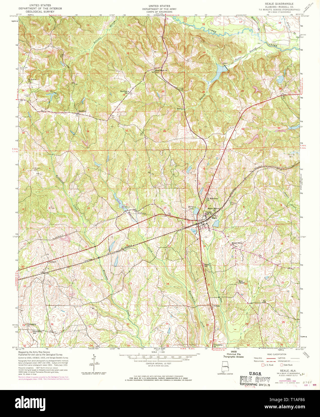 Seale map hi-res stock photography and images - Alamy