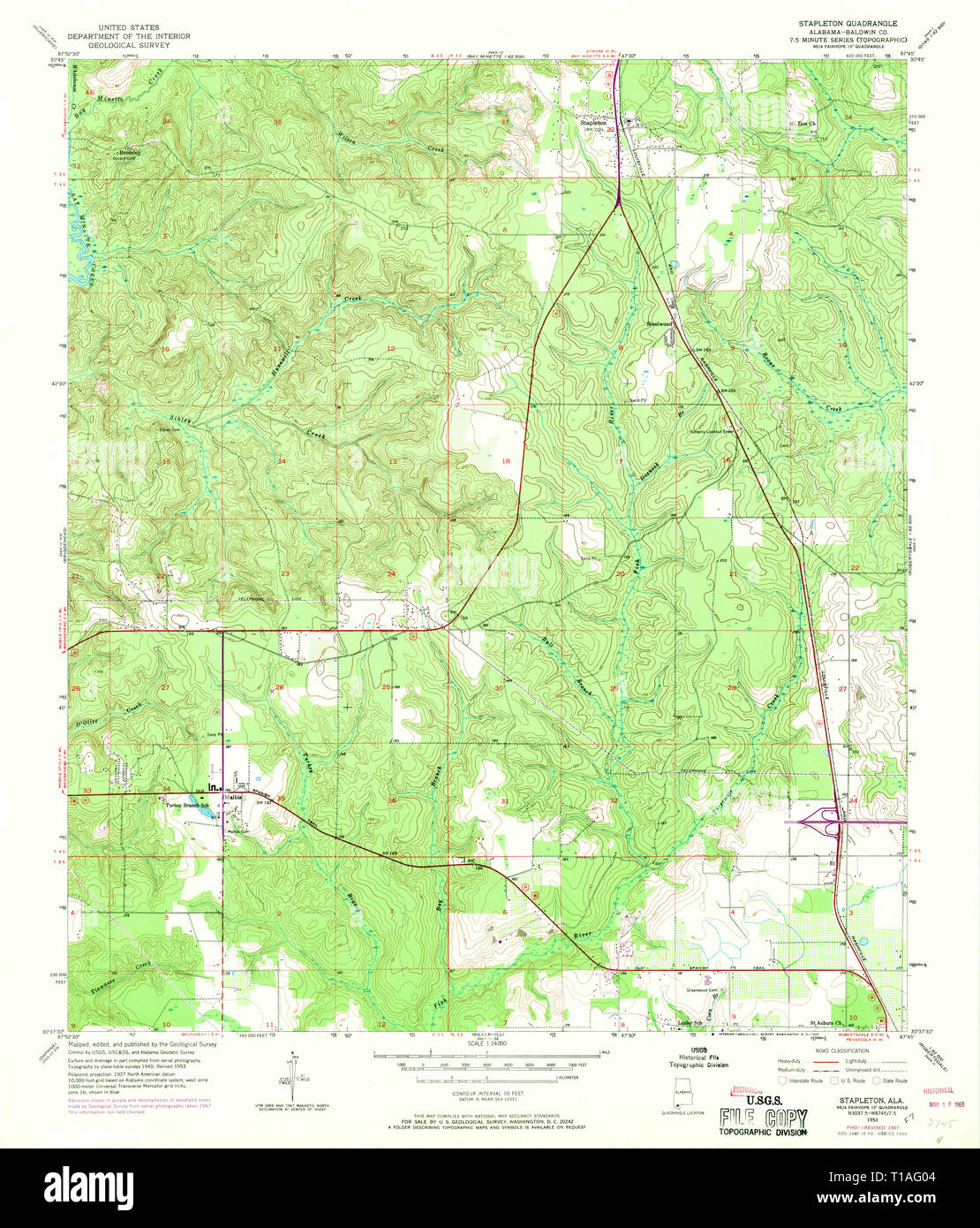 Stapleton map hi-res stock photography and images - Alamy