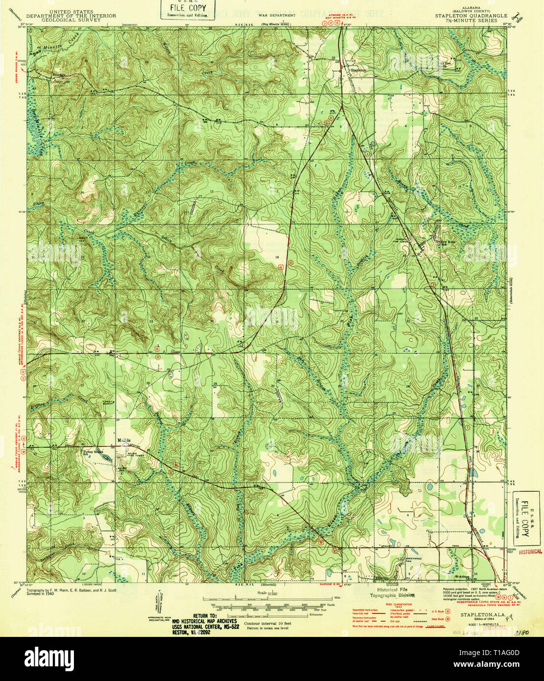 Stapleton map hi-res stock photography and images - Alamy