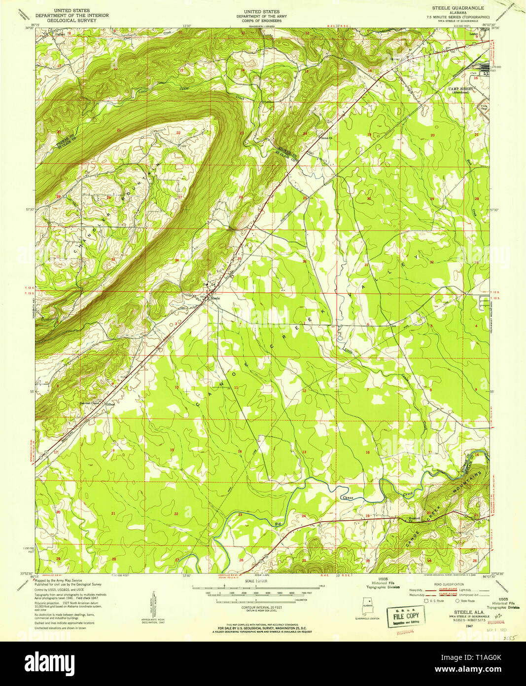 Steele map hi-res stock photography and images - Alamy