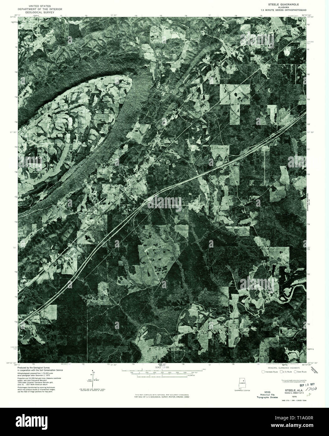 1975 united states map hi-res stock photography and images - Alamy