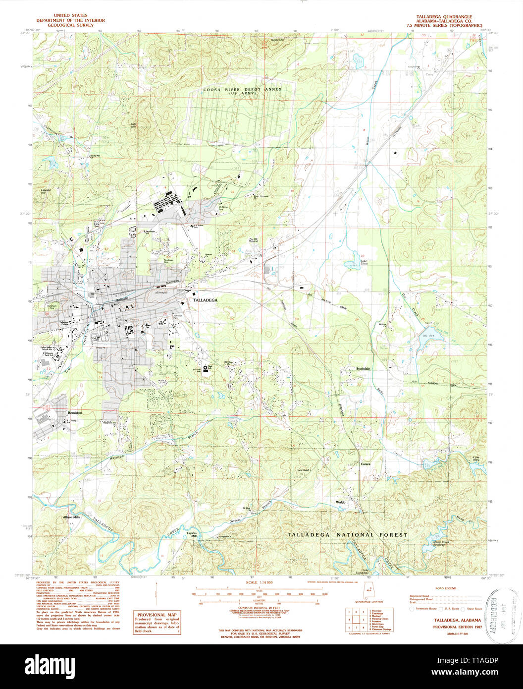 1987 map hi-res stock photography and images - Alamy