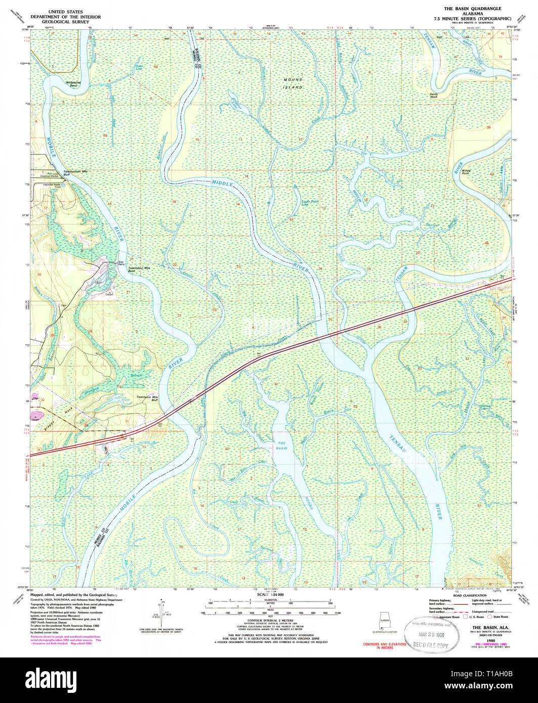 1980 map hi-res stock photography and images - Alamy