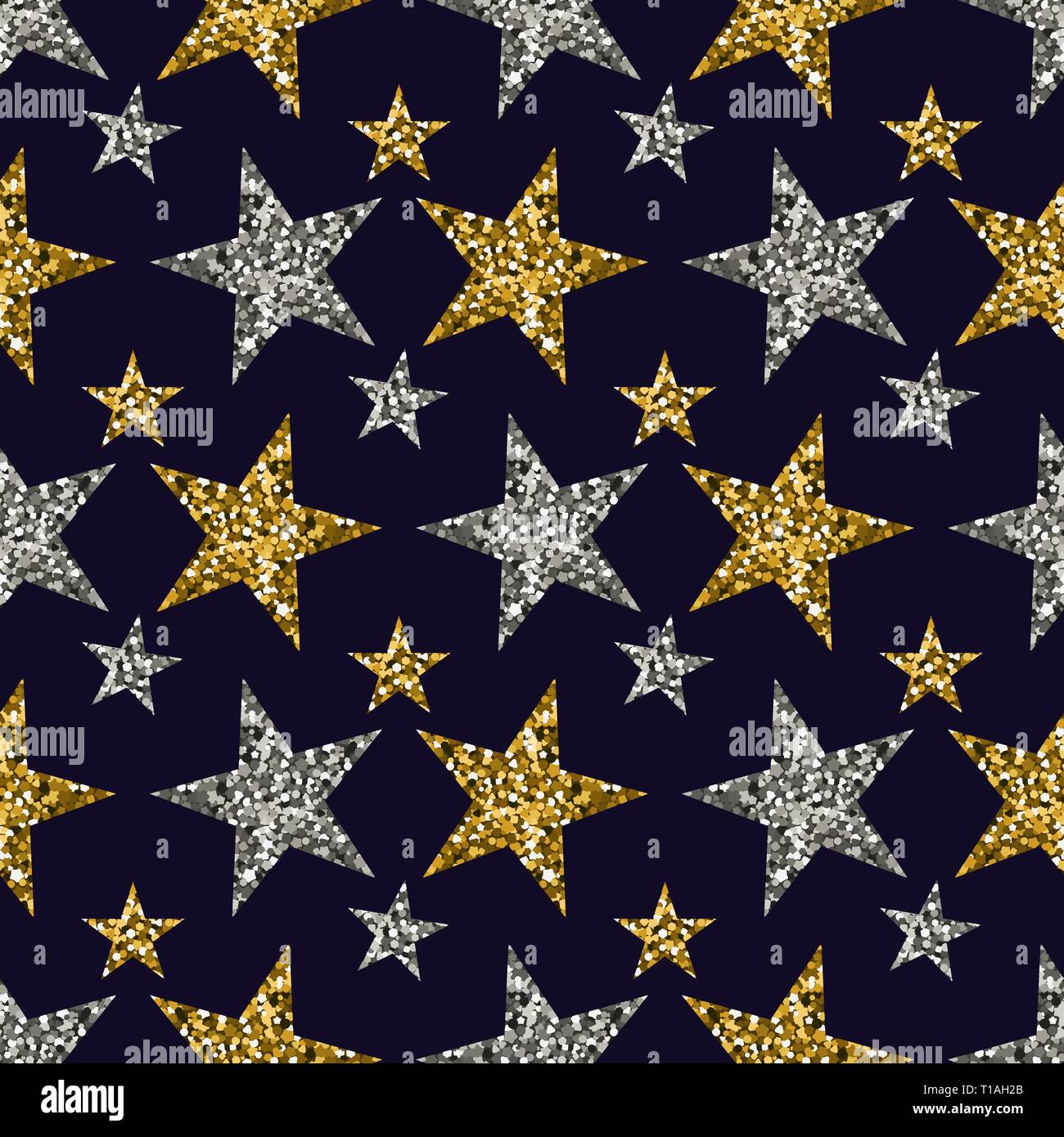 Blue Star With Yellow Dots Logo