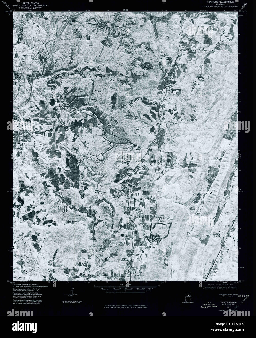 Trafford map hi-res stock photography and images - Alamy