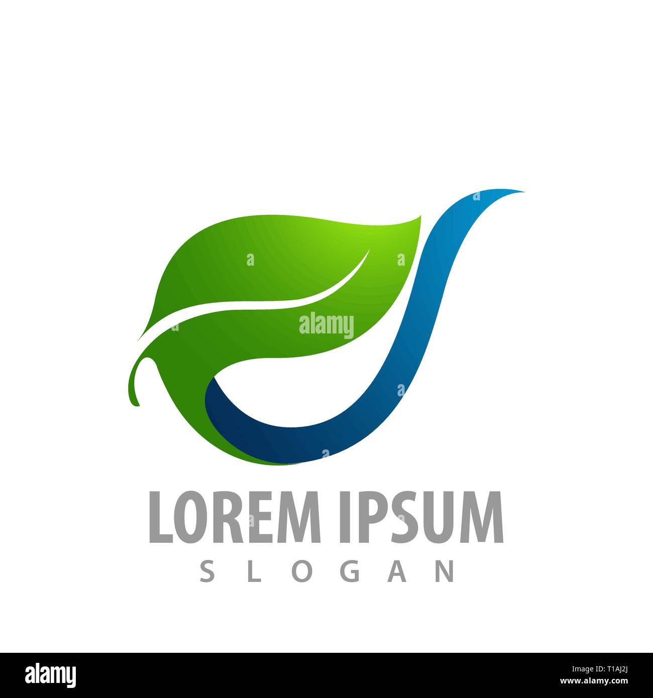 Fresh leaf nature concept design. Symbol graphic template element Stock ...