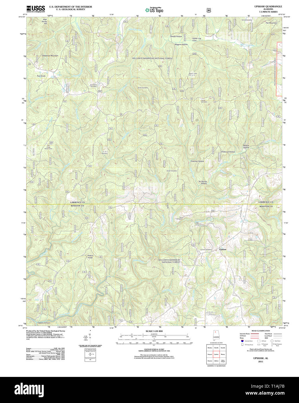 Geological map of alabama hi-res stock photography and images - Alamy