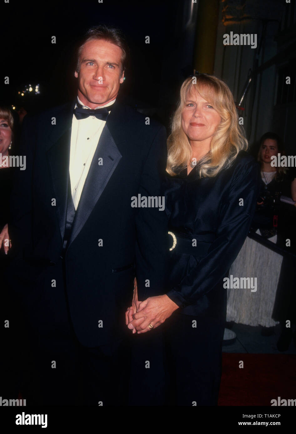 LOS ANGELES, CA - MARCH 6: Actor Barry Van Dyke and wife Mary Carey Van ...