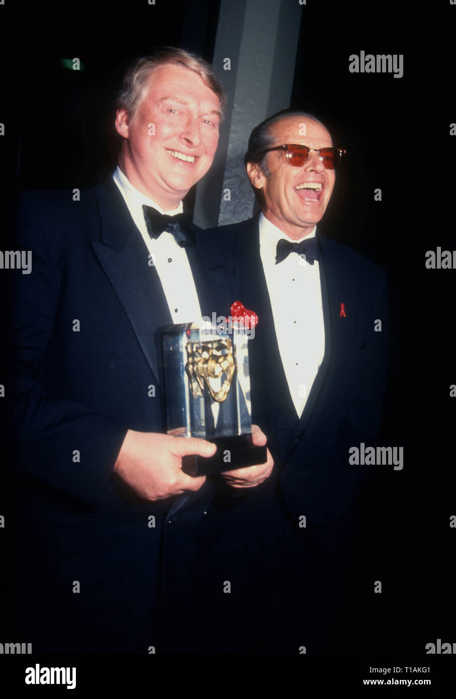 LOS ANGELES, CA - MARCH 6: (L-R) Director Mike Nichols and actor Jack ...