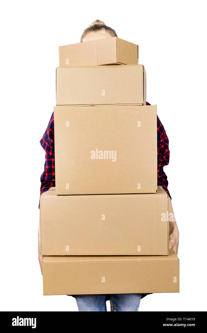 Shipment packing boxes hi-res stock photography and images - Alamy