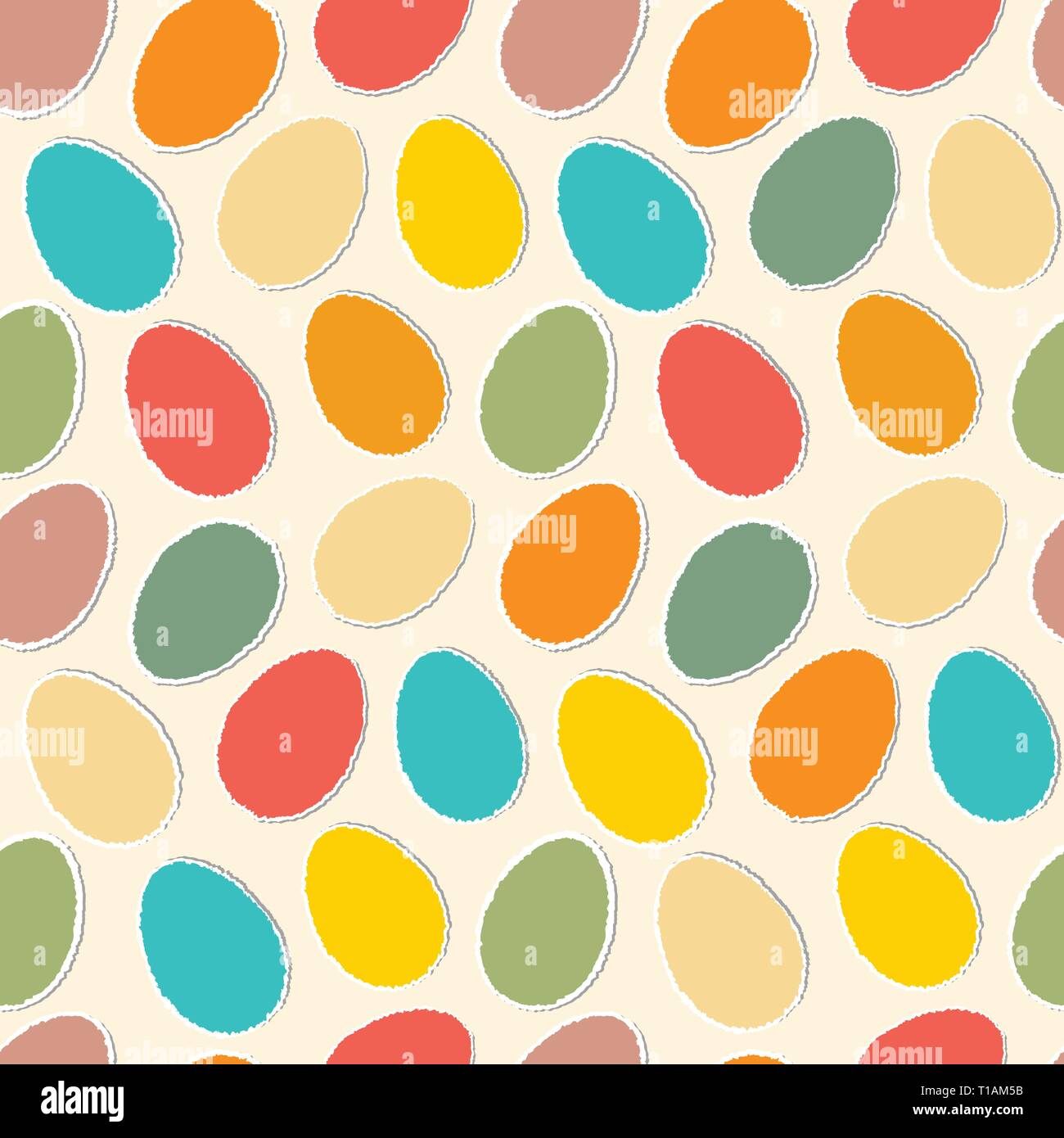 pattern with eggs Stock Vector Image & Art - Alamy