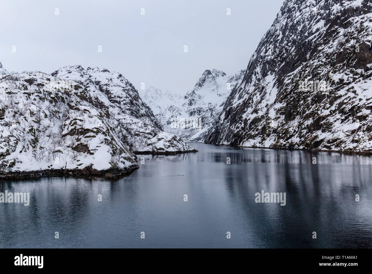 Trollfjord hi-res stock photography and images - Alamy
