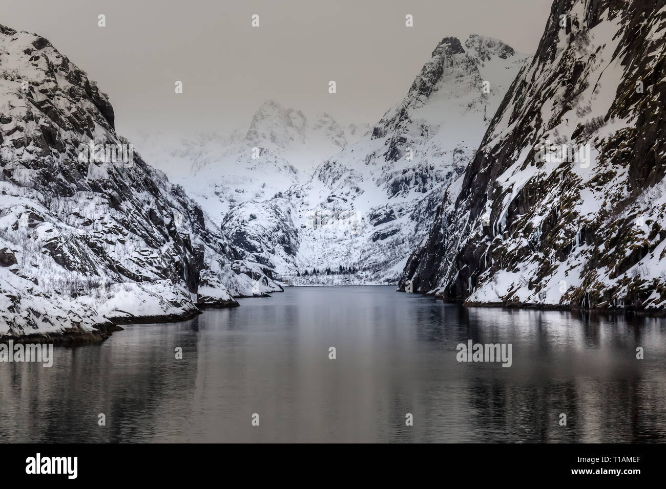 Trollfjord hi-res stock photography and images - Alamy