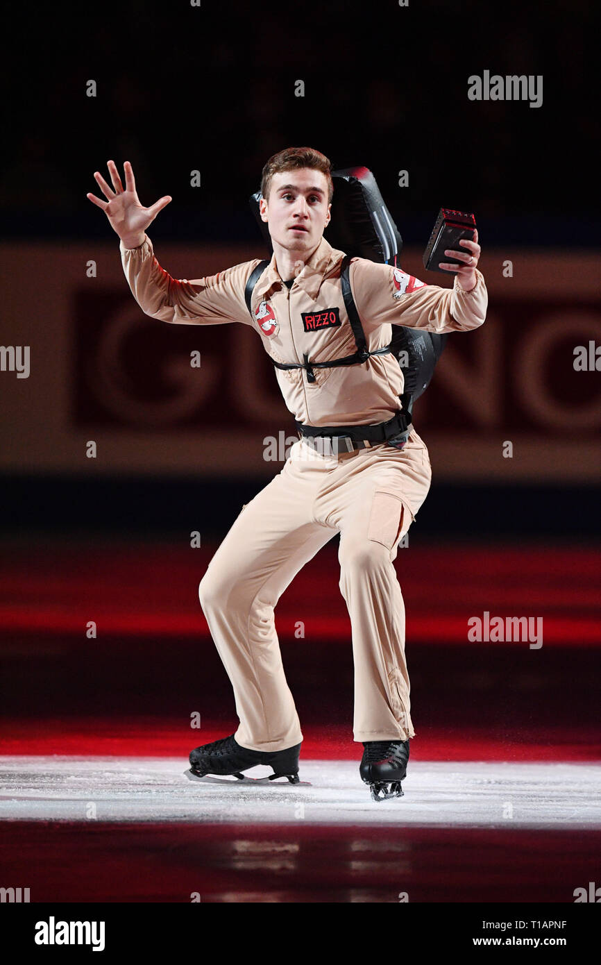 Saitama, Japan. Credit: MATSUO. 24th Mar, 2019. Matteo Rizzo (ITA ...