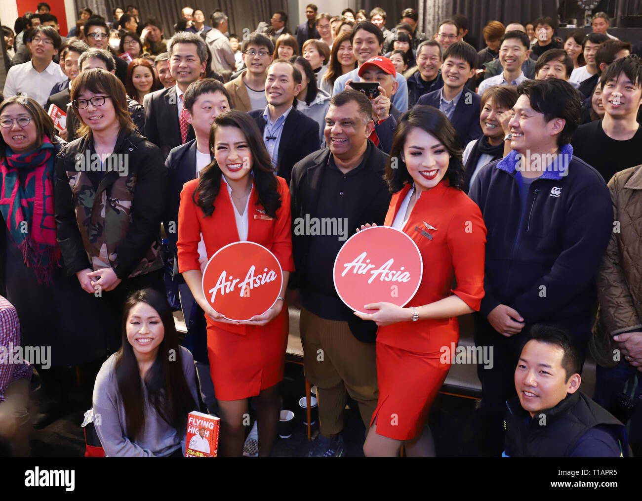 Tokyo, Japan. 23rd Mar, 2019. Asia's largest budget airlines AirAsia ...