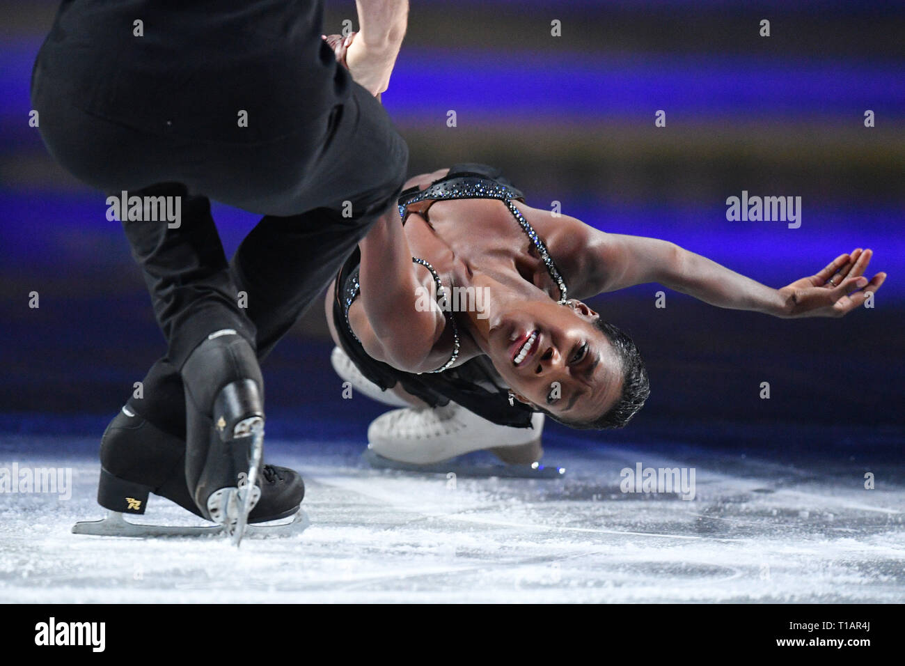 Saitama, Japan. Credit: MATSUO. 24th Mar, 2019. Vanessa James & Morgan ...