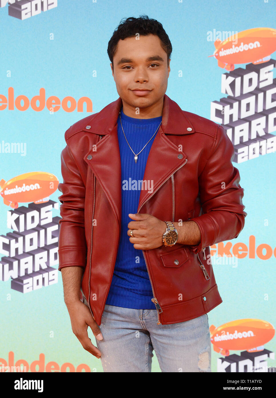 Travis Bryant attends Nickelodeon s 2019 Kids' Choice Awards at Galen ...