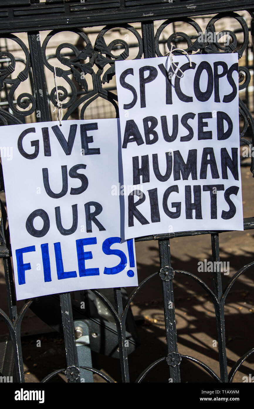 Spycops abused human rights hi-res stock photography and images - Alamy