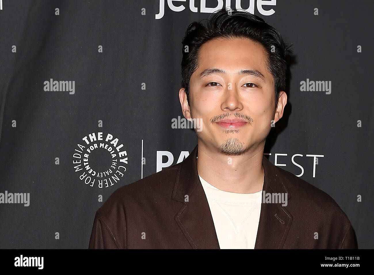Steven Yeun attends The Paley Center For Media's 2019 PaleyFest LA ...