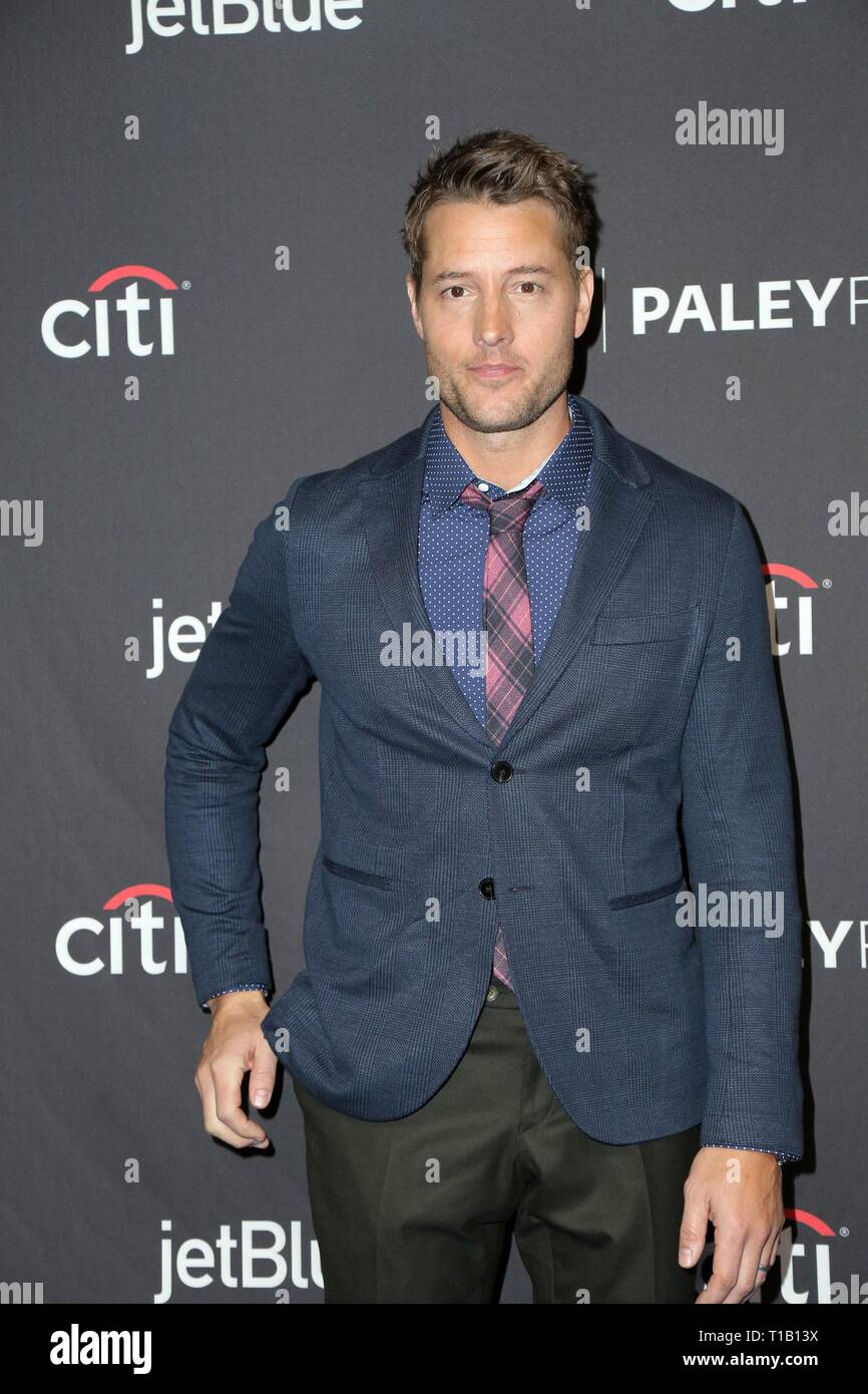 Los Angeles, CA, USA. 24th Mar, 2019. Justin Hartley at arrivals for ...