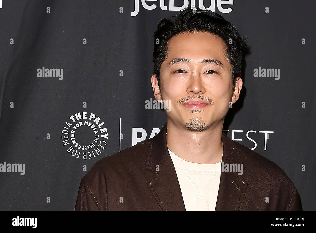 Steven Yeun attends The Paley Center For Media's 2019 PaleyFest LA ...