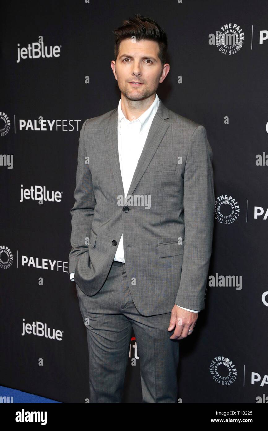 Los Angeles, CA, USA. 24th Mar, 2019. Adam Scott at arrivals for ...