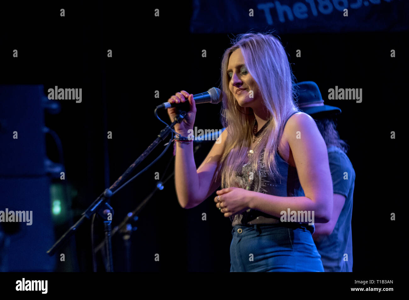 Southampton, Hampshire, UK. 24th March 2019 Country Singer Katy Hurt ...