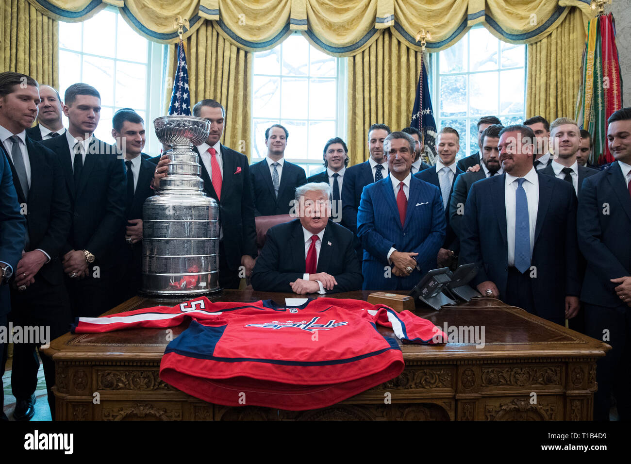 Nhl Champions At The White House Hi Res Stock Photography And Images