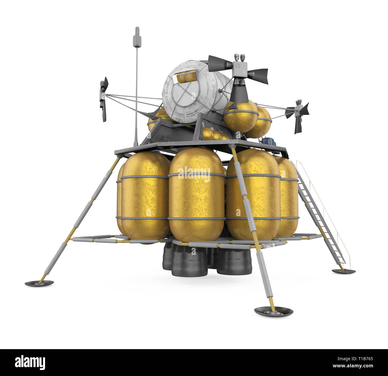 Lunar spacecraft Cut Out Stock Images & Pictures - Alamy