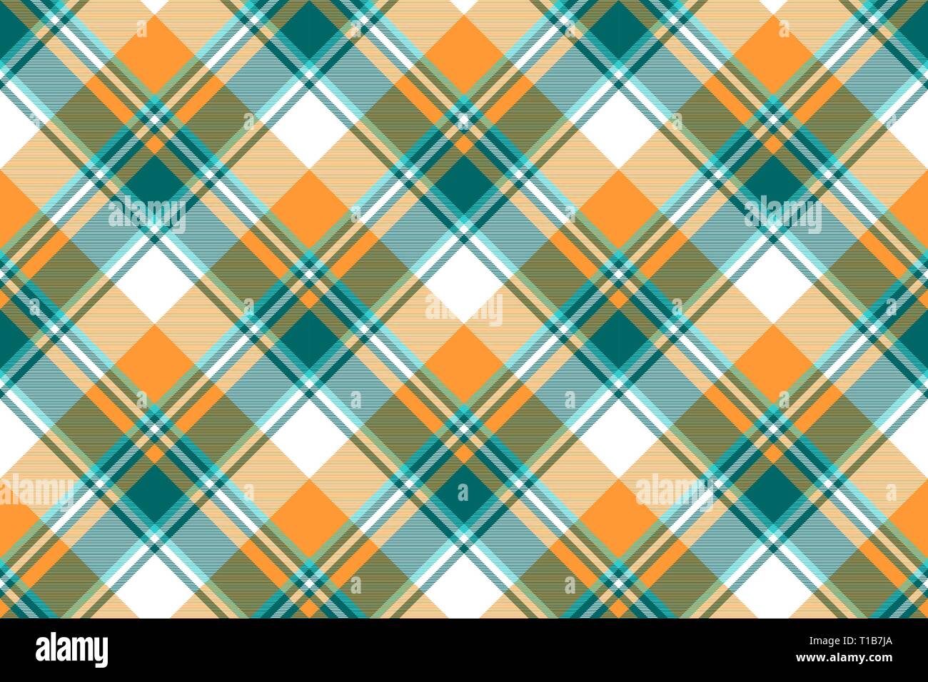 Orange diagonal fabric texture seamless pattern. Vector illustration Stock Vector Image & Art ...