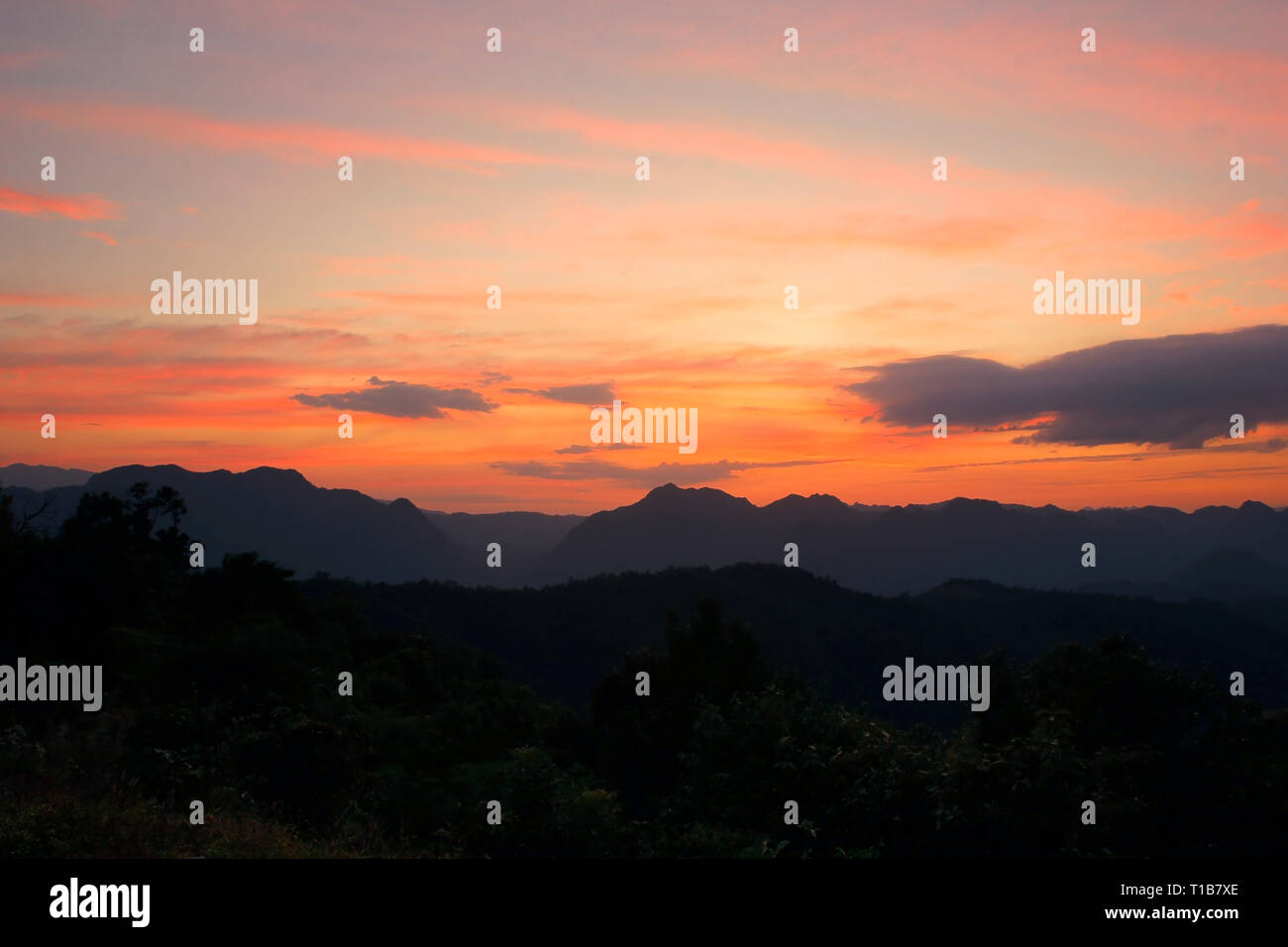 Beautiful hill landscape hi-res stock photography and images - Alamy