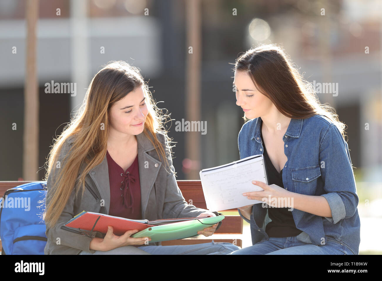 Teacher explaining a lesson to students hi-res stock photography and ...