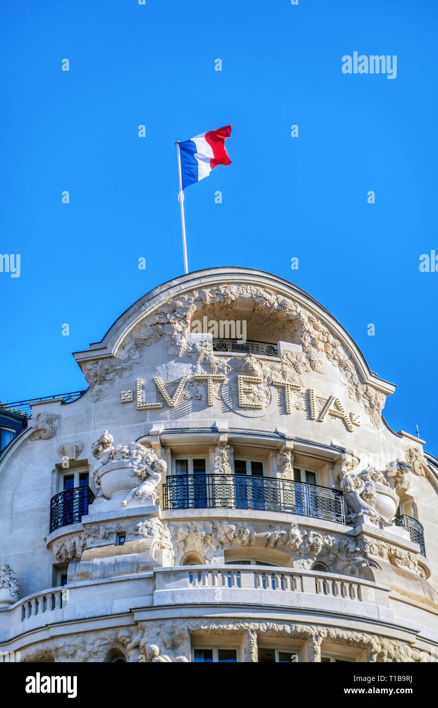 Hotel lutetia paris hi-res stock photography and images - Alamy