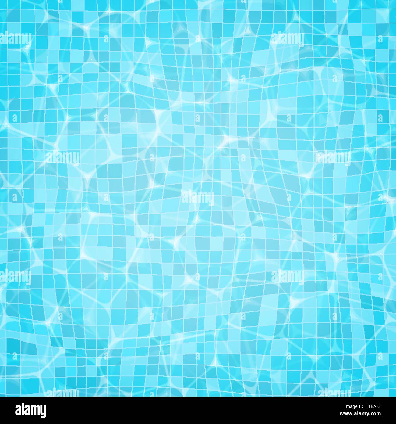 Vector swimming pool ripple water texture background Stock Vector Image ...