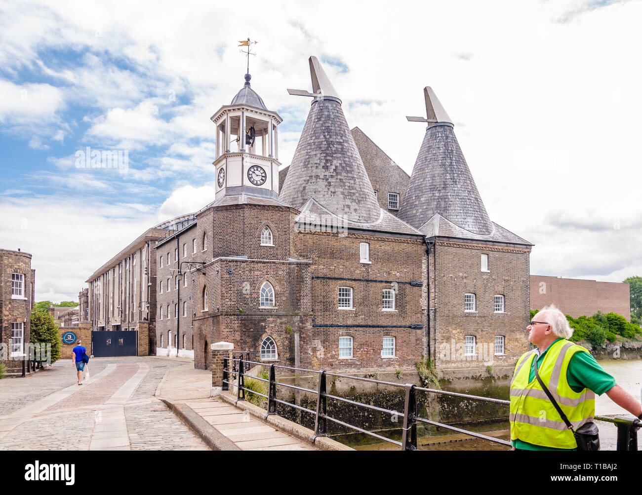 House Mill and the Miller's House Newham, London, England, UK Stock ...