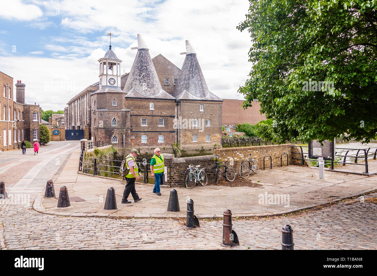 House Mill and the Miller's House,Newham, London, England, UK Stock ...