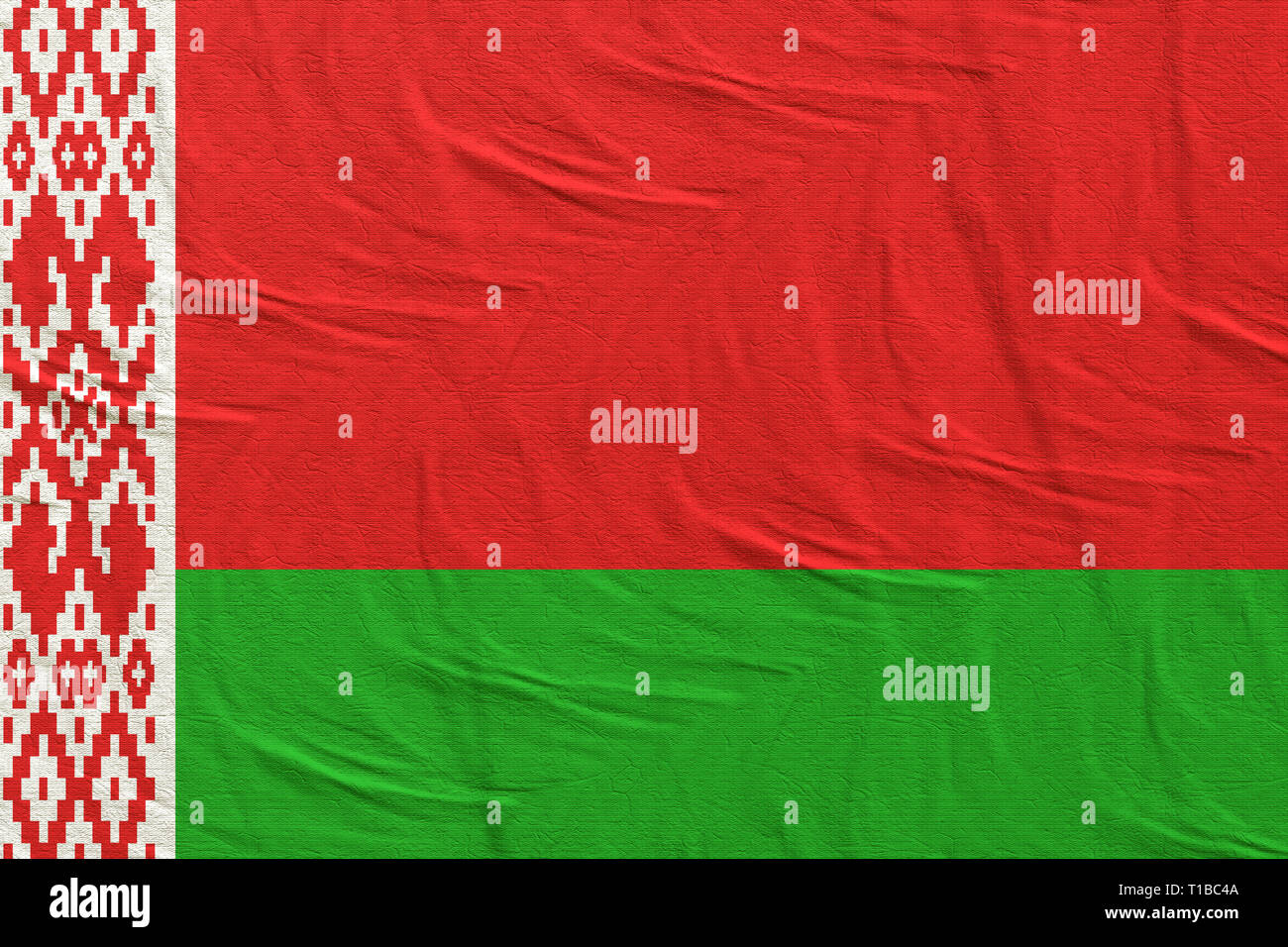 Belarus 3d flag hi-res stock photography and images - Alamy