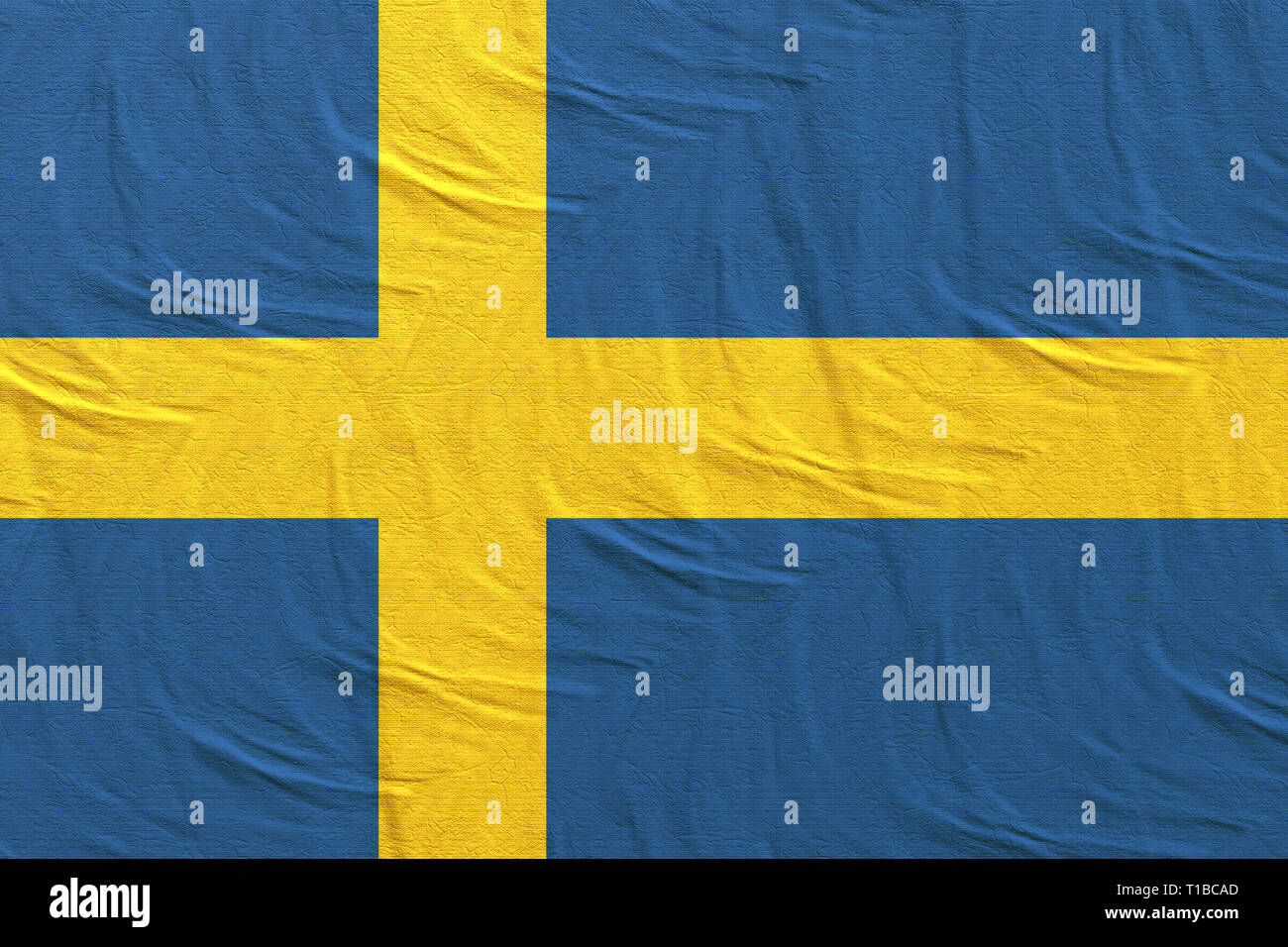 3d flag of the stockholm hi-res stock photography and images - Alamy