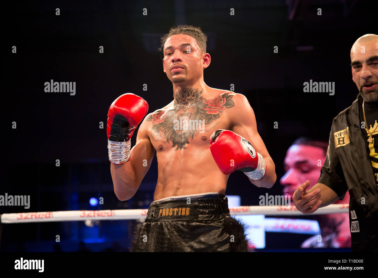 British super featherweight boxing champion hi-res stock photography ...