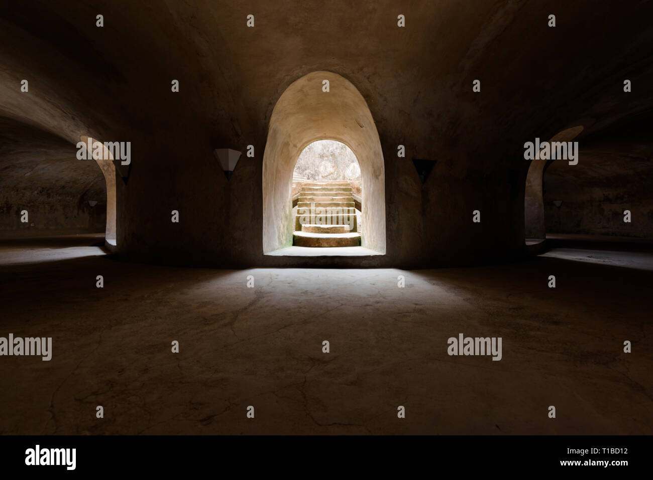 Yogyakarta, Indonesia - 17 Nov 2018: The underground level of the ...