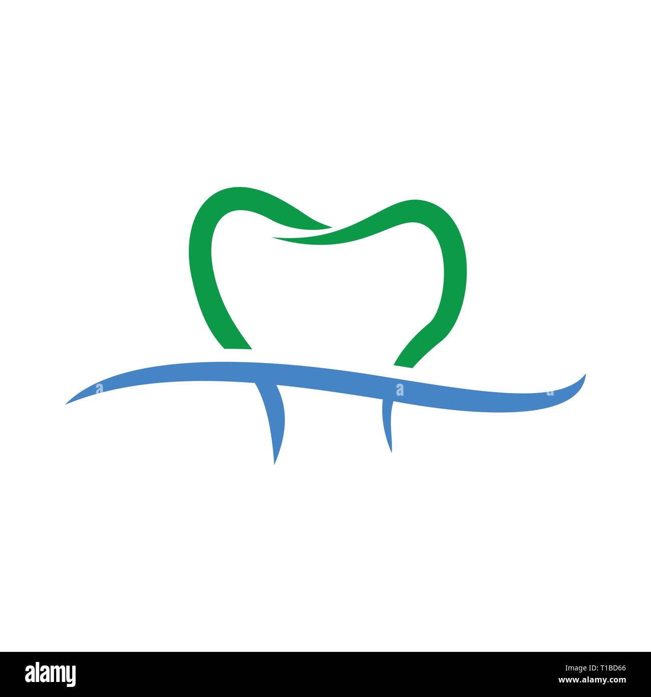 Dental Care Teeth Swoosh Vector Symbol Graphic Logo Design Template ...